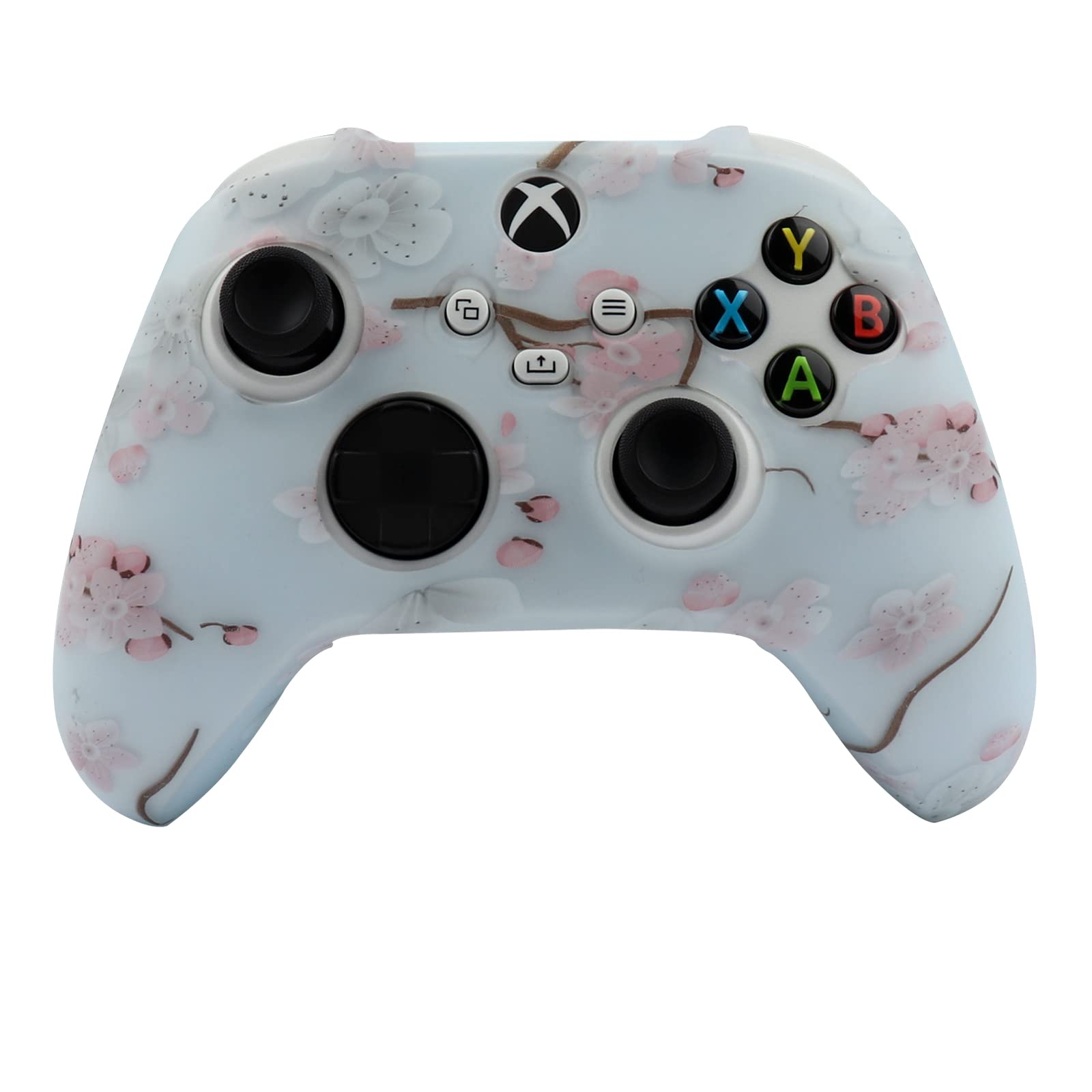 RALAN Controller Silicone Skin, Silicone Controller Cover Skin Protector Compatible for Xbox Series X Controller (Thumb Grip x 6)