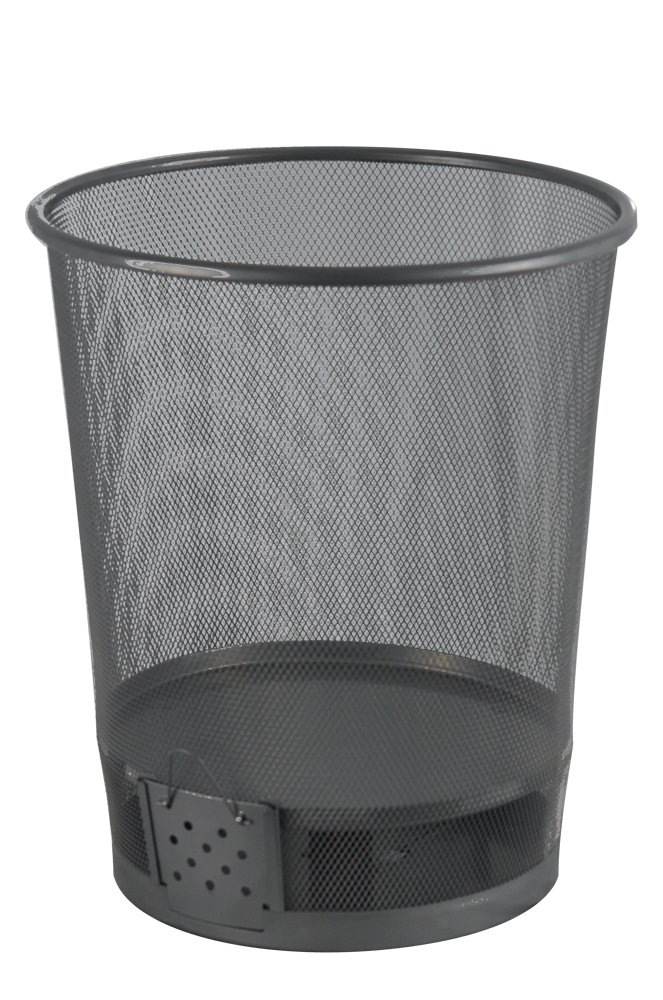 Southern Homewares Trash Can with Multi-Catch Mouse Trap - Humane Rodent Repeater Catch and Release Trap Integrated in Bottom