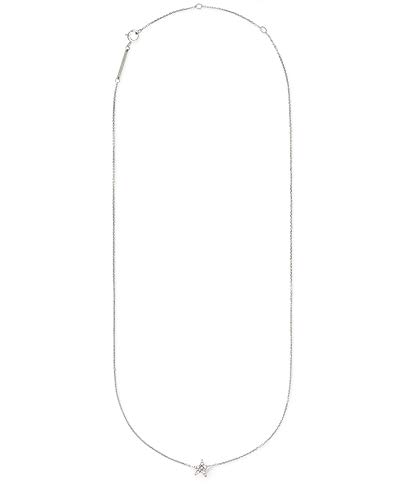 Kendra Scott White Diamond Star Pendant Necklace in 14k White Gold, Fine Jewelry for Women