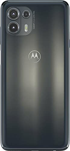 Motorola Edge 20 Fusion 5G Dual 128GB 8GB RAM Factory Unlocked (GSM Only | No CDMA - not Compatible with Verizon/Sprint) Global Version - Electric Graphite