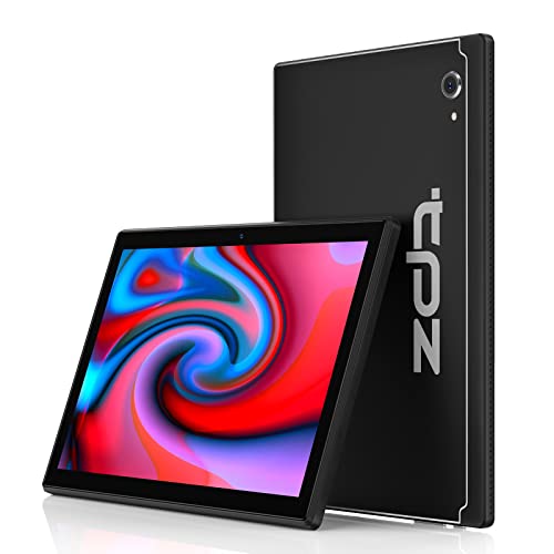 TPZ 10.1 inch Tablet, Android 10 OS,128GB Expansion, Wi-Fi Tablets with Google Certified, HD IPS Large Screen, Dual Camera & Speaker, Support Bluetooth, Microsoft Office - 3PCS