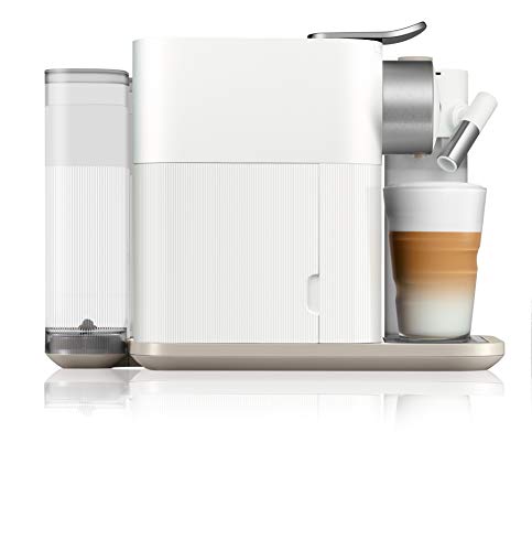 Nespresso Gran Lattissima Original Espresso Machine with Milk Frother by De'Longhi, Fresh White