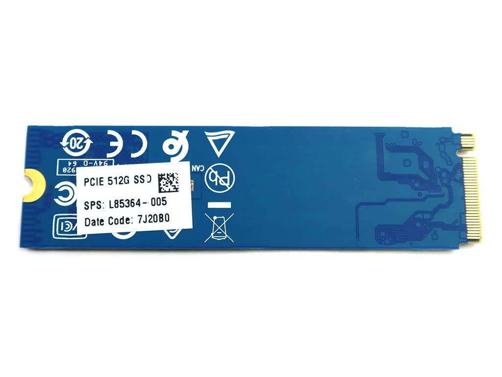 Solid State Drive L85364-005 Compatible Replacement Spare Part for Western Digital PC SN530 SDBPNPZ-512G 512GB M.2 2280 NVMe PCIe Gen3 x4 SSD