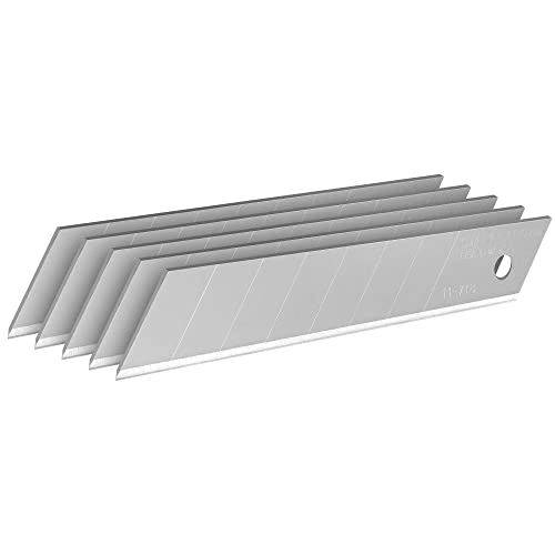 Stanley 0-11-718 Snap Off Blade (5 piece), Silver