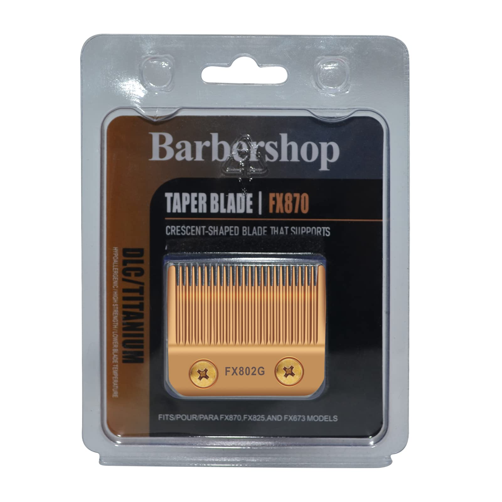 Replacement Blades compatible with BaBylissPRO Barberology Replacement Clipper fade Blades compatible with FX870/FXF880/FX810/FX825/FX673N