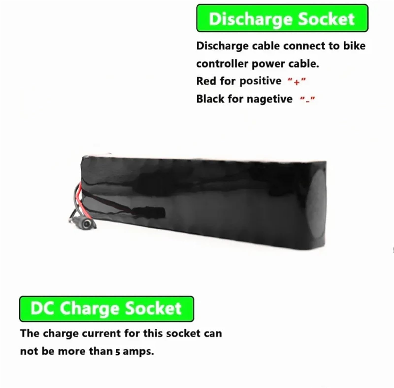 HefddEHY 48V 15Ah/20Ah E-Bike Battery,48V Rechargeable Lithium Battery Pack, with T Connector+54.6V 2A Charger,Suitable for 200W-1000W Electric Bicycles Scooters,15ah