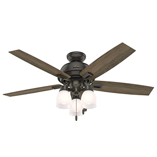 Hunter Fan Company 50273 Donegan Ceiling Fan, 52, Noble Bronze Finish