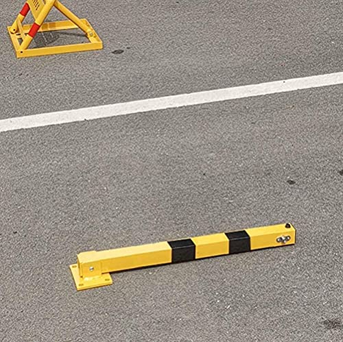 ZCBYBT 70Cm Road Safety Bollards Foldable Parking Barriers Vehicle Pillar Guardrails Parking Space Locks, Used for Lane Parking Interception and Protection
