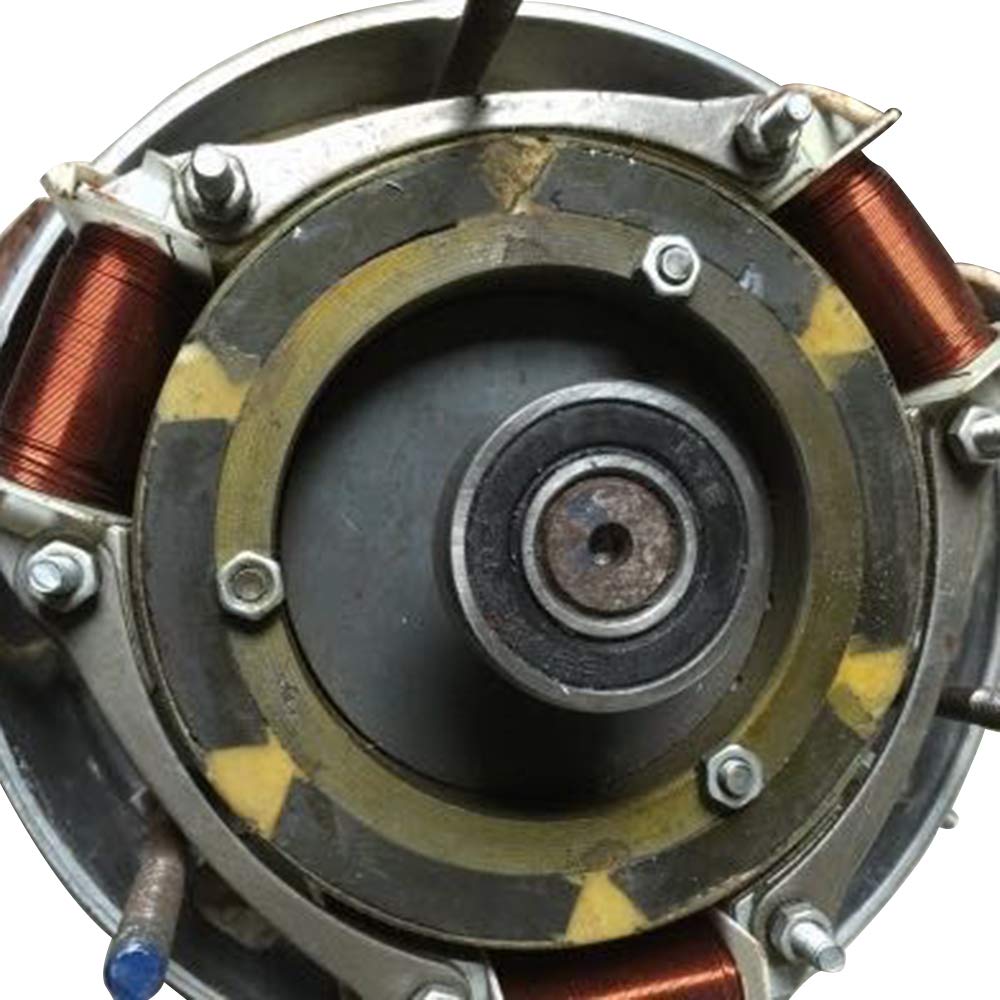 QIZHI Micro Hydro Water Turbine Generator US Plug for Household Lighting TV Electric Furnace ect US Stock(110V 500W)