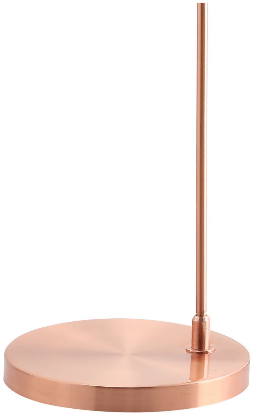 JONATHAN Y JYL6113A Brandon 57" Metal Task LED Floor Lamp, Contemporary, Transitional, Modern, Minimalist, Office, Living Room, Dining Room, Bedroom, Kitchen, Foyer, Hallway, Copper