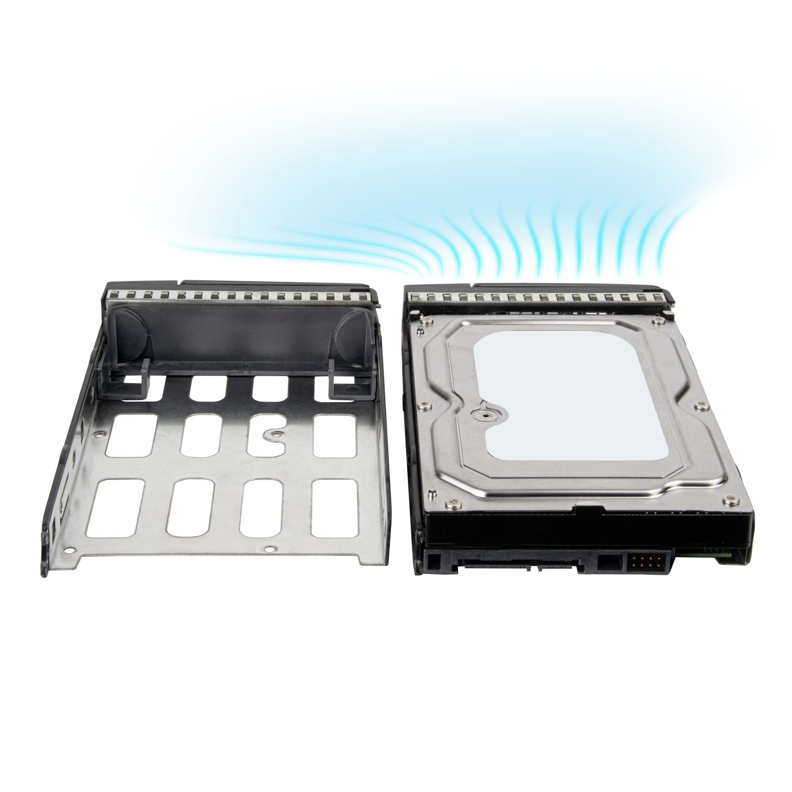 Silver Stone G11908000-RT 2.5" / 3.5" Hard Drive Tray, Black