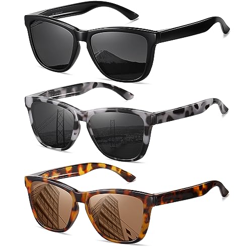 Polarized Sunglasses for Women Men Classic Retro Designer Style Fashion UV400 Protection