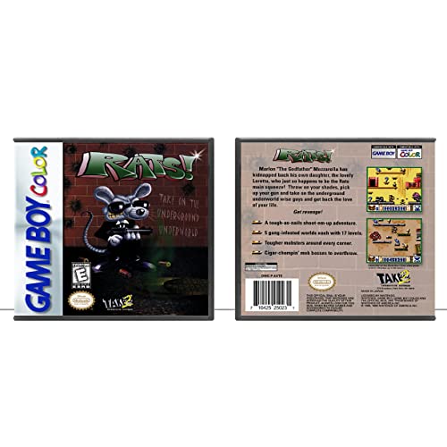 Rats! | (GBC) Game Boy Color - Game Case Only - No Game