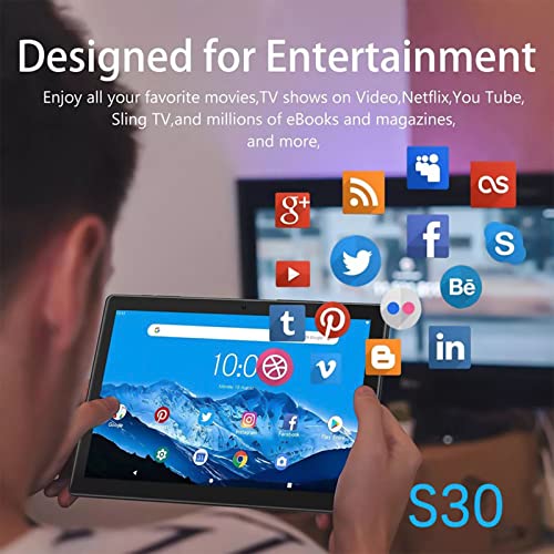 Tablet Android 5.1 Operating System 8-inch HD Display Octa-core Processor 1GB RAM and 16GB ROM TF Expansion Support Built-in WiFi Bluetooth GPS Tablet