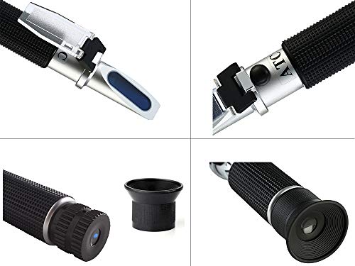 RHB-32SG ATC Beer 0-32% Brix WortSG:1.000-1.130 Optical Refractometer Beer Wort and Wine Refractometer