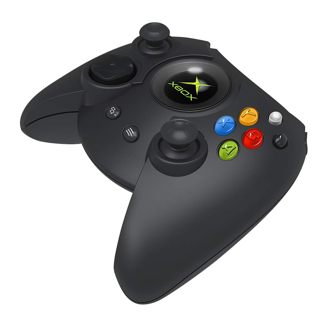 Hyperkin Duke Wired Controller for Xbox One/ Windows 10 PC (Black) - Officially Licensed by Xbox