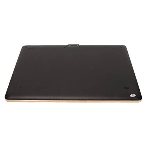 Tablet PC, Tablet Black 10.1 Inch 1960x1080 IPS for Home for Travel (EU Plug)