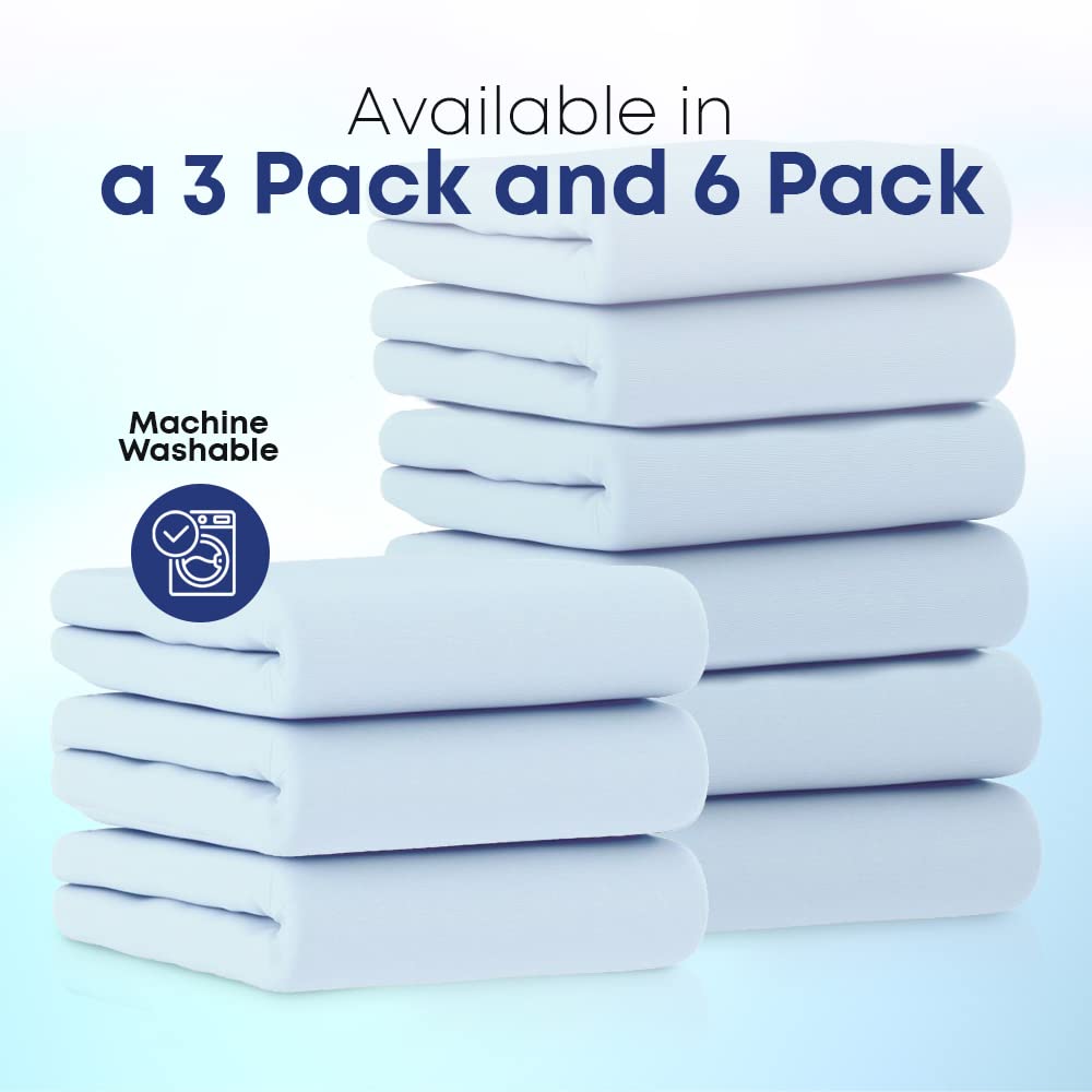 Simpervious Washable Underpads - 36" x 34" Incontinence Pads - Waterproof Washable Changing Pads Protects Beds & Changing Stations Ideal for Babies Kids Adults & Elderly Suitable for Pet Training