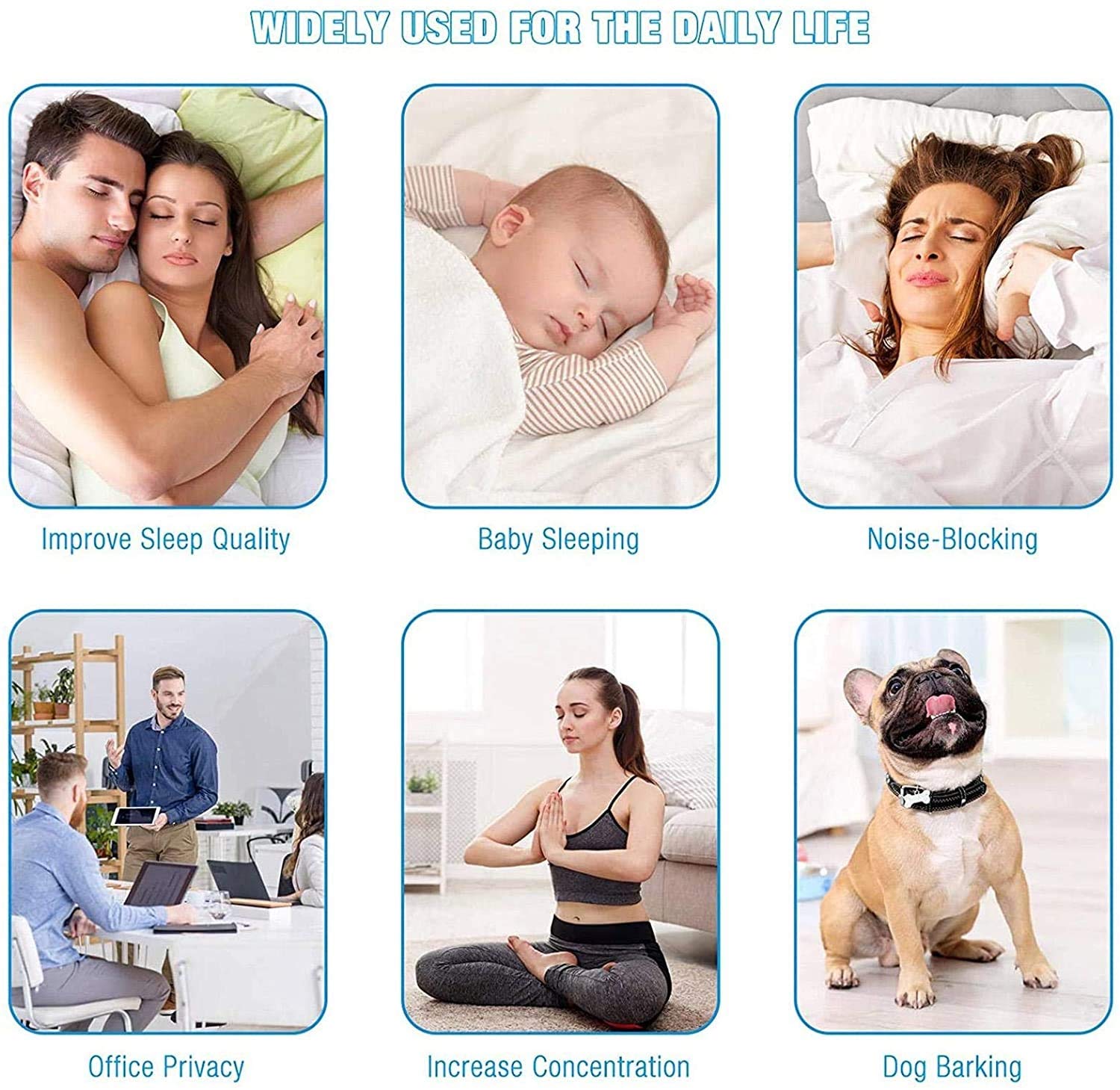 SWIMXL Sleep Sound White Noise Machine with 10 Soothing Sounds and Night Lights by AC or USB for Sleeping Relaxation