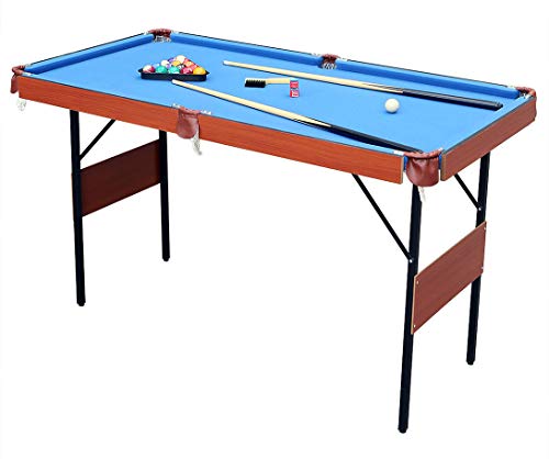 HLC 55" Folding Space Saver Pool Billiard Tableā¦