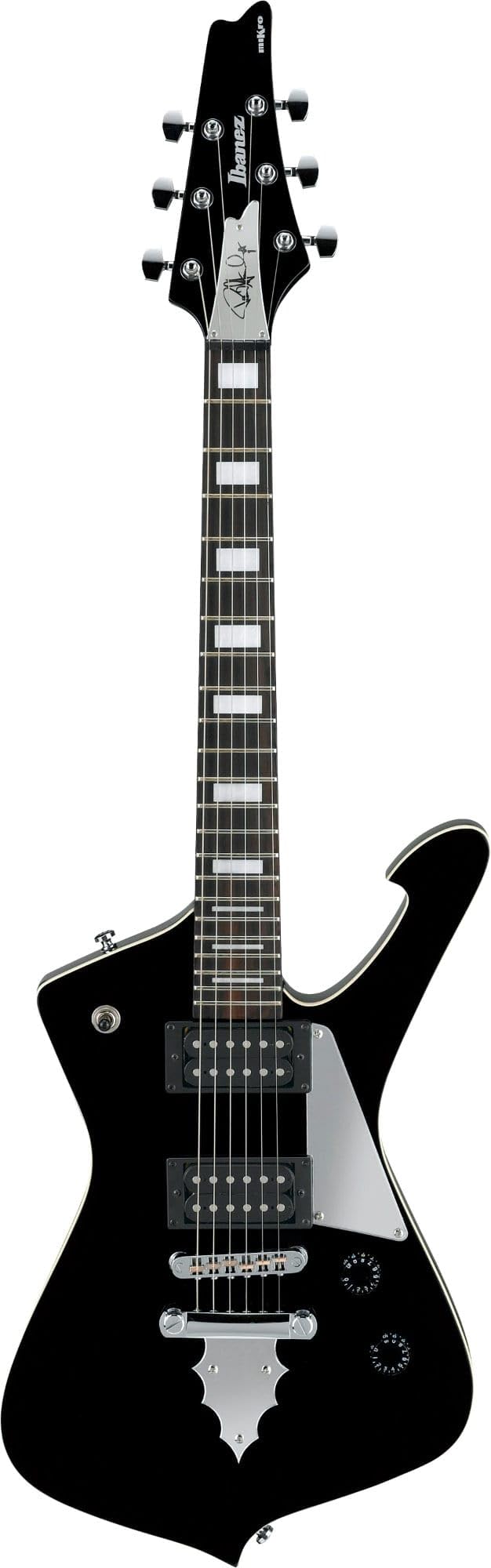 Ibanez Paul Stanley Signature Series PSM10 Electric Guitar, Rosewood Fretboard, Black