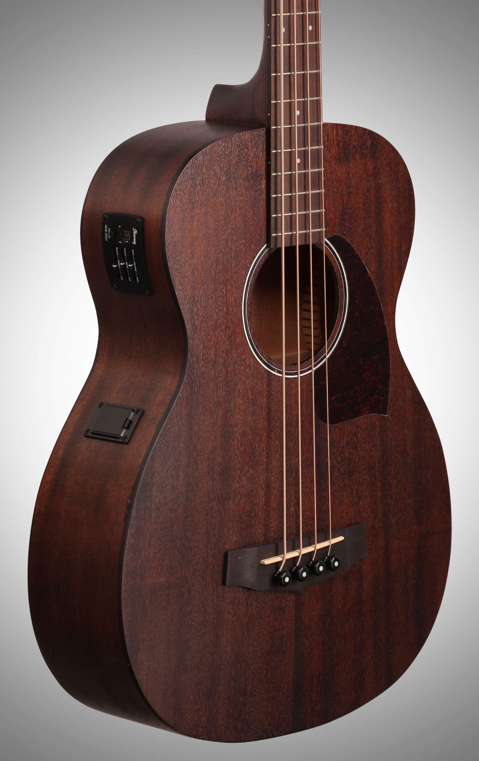 Ibanez PCBE12MHOPN 4-String Acoustic Bass Guitar