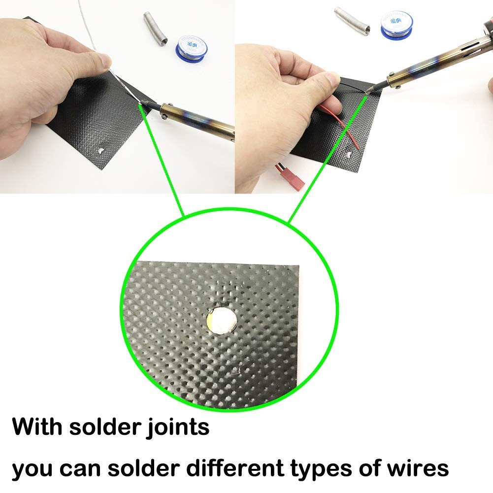 Small Flexible Solar-Panels Charger Flex Thin-Film-Roll-up-Bendable-Amorphous-Solar-Panel-Cell-DIY for Science Lot Projects Wireless Charger Thin Film Solar Pannel Battery Trickle Charger (Black)