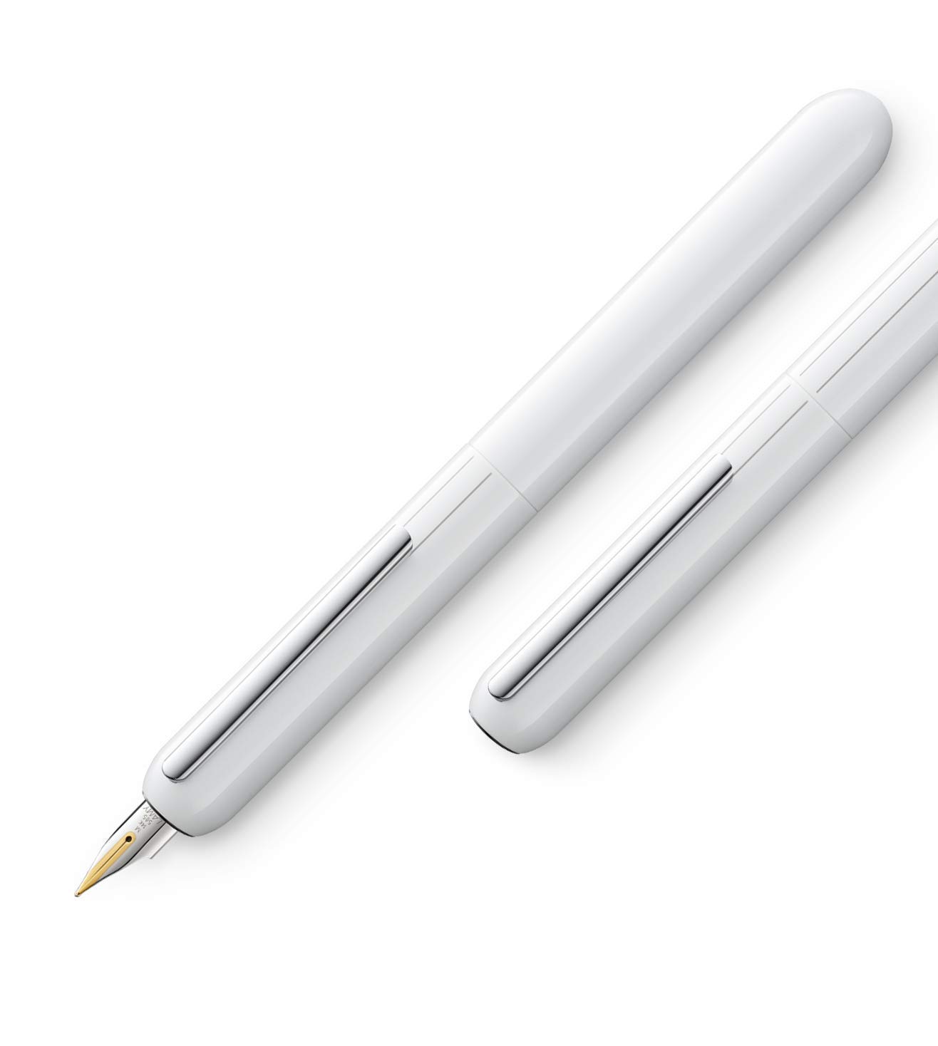 LAMY dialog 3 Extra Fine Nib Fountain Pen with Converter Z27 Piano White