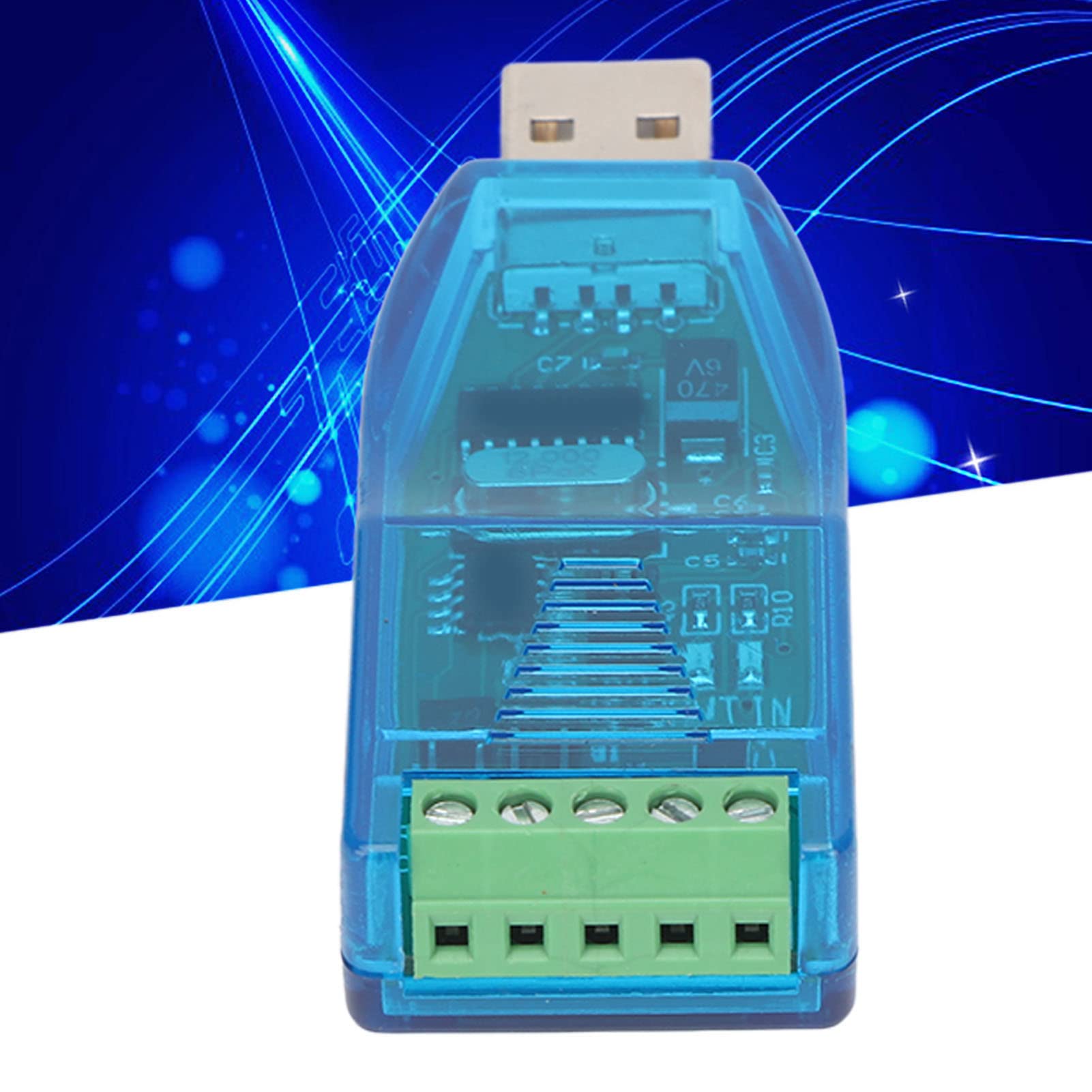 USB Relay Module, MOS Tube Control Board Single Byte Command USB Intelligent Control Switch PCB Convenient for Computer (Relay Module with Housing)