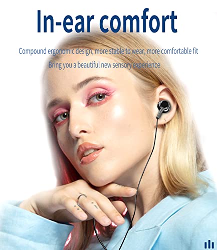 USB C Wired Earbud Type 2Pack Headphone With Microphone Kid for School Chromebook Computer Audifono Compatible for Samsung Apple IPhone15 Pro Max Plus ipad Pro Air Mini Running Earphone Volume Control