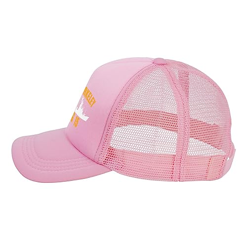 Uss-Berkeley-Ddg-15 Unisex Adjustable Baseball Cap Sun Hat Casquette Dad Hat Pink