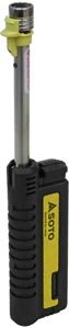 SOTO Pocket Torch - Refillable Extended Torch Lighter with Telescoping Burner Head, Electronic Ignition, Strong Wind-Resistant Butane Lighter for Candles, Grill, BBQ, Fireplaces, Camping, and more