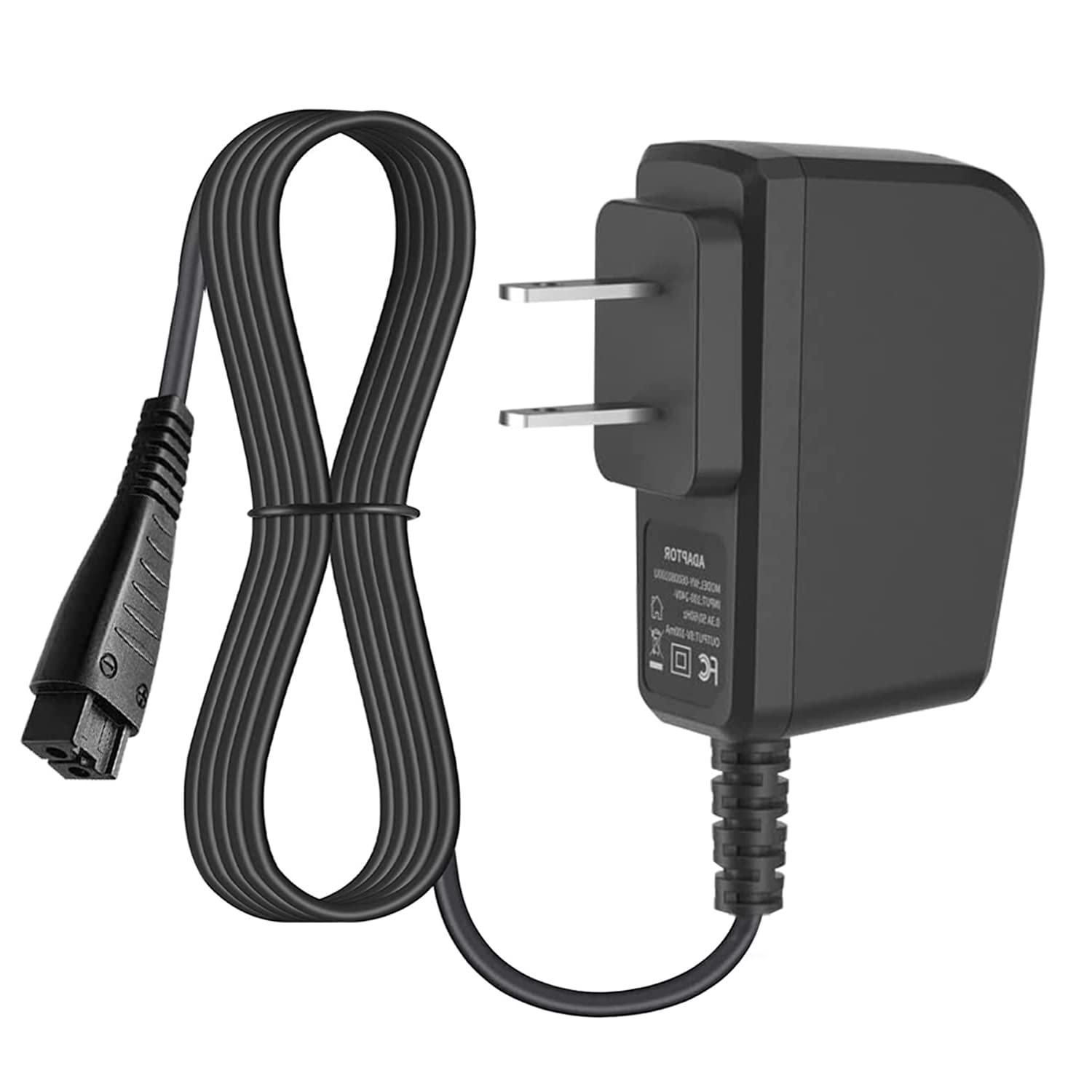 Shaver Charger for Panasonic Arc3 4 5 Power Cord,Razor Charger for Panasonic Electric Razor ES-LV65/LV67/LV95/LV97, 5.4V Adapter with 5.9FT Cable