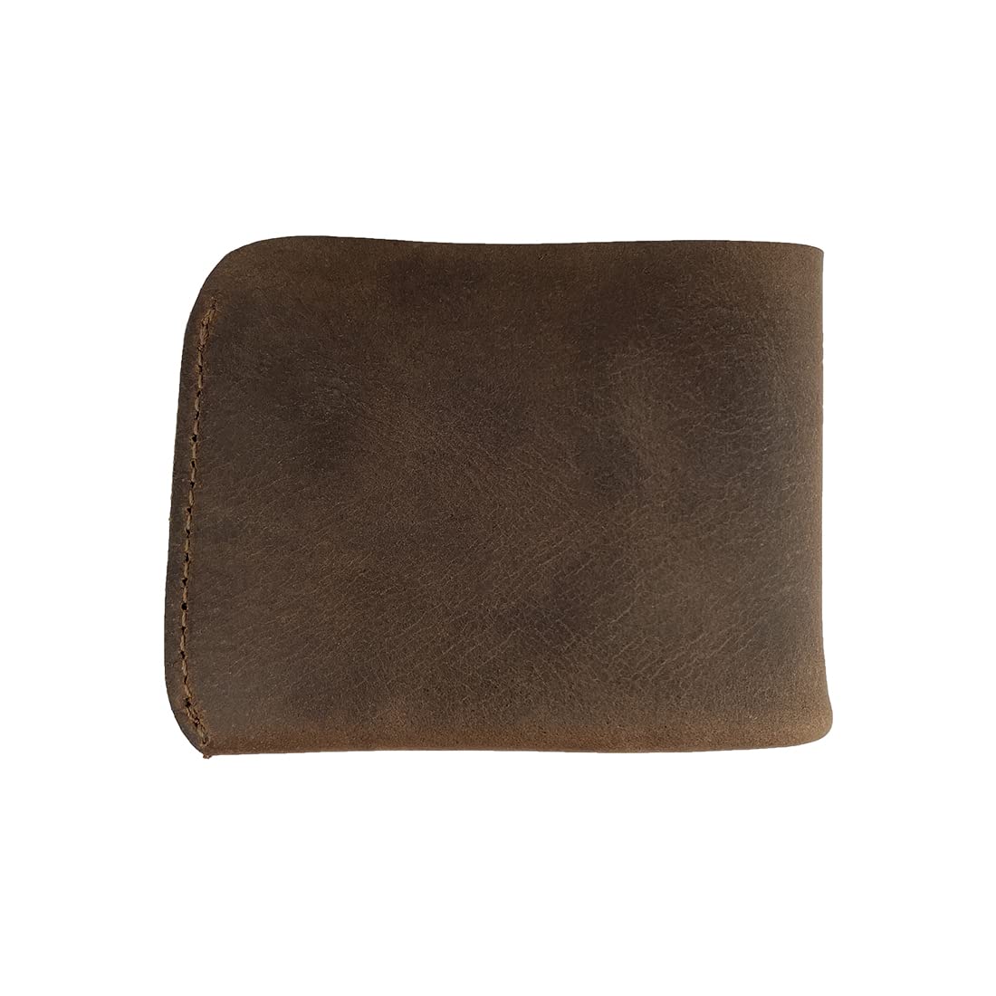 Hide & Drink, Classic Slimfold Wallet, Card Organizer Holder, Travel Accessory, Full Grain Leather, Handmade (Bourbon Brown)