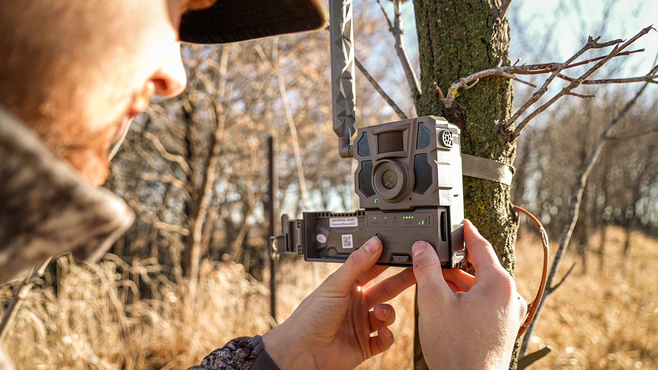 TACTACAM Reveal X Gen 2.0 LTE Cellular Trail Camera (2 PK) + Two Tree Mounts