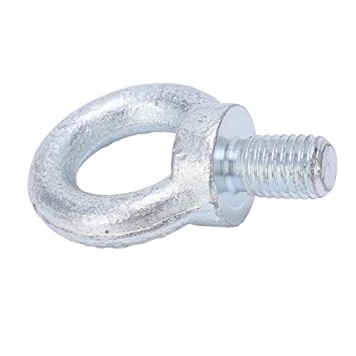 Resistant Non-Slip Eye 2pcs Galvanized Q235 Steel Eyelet Uniform Strength for Marine Machinery Devices