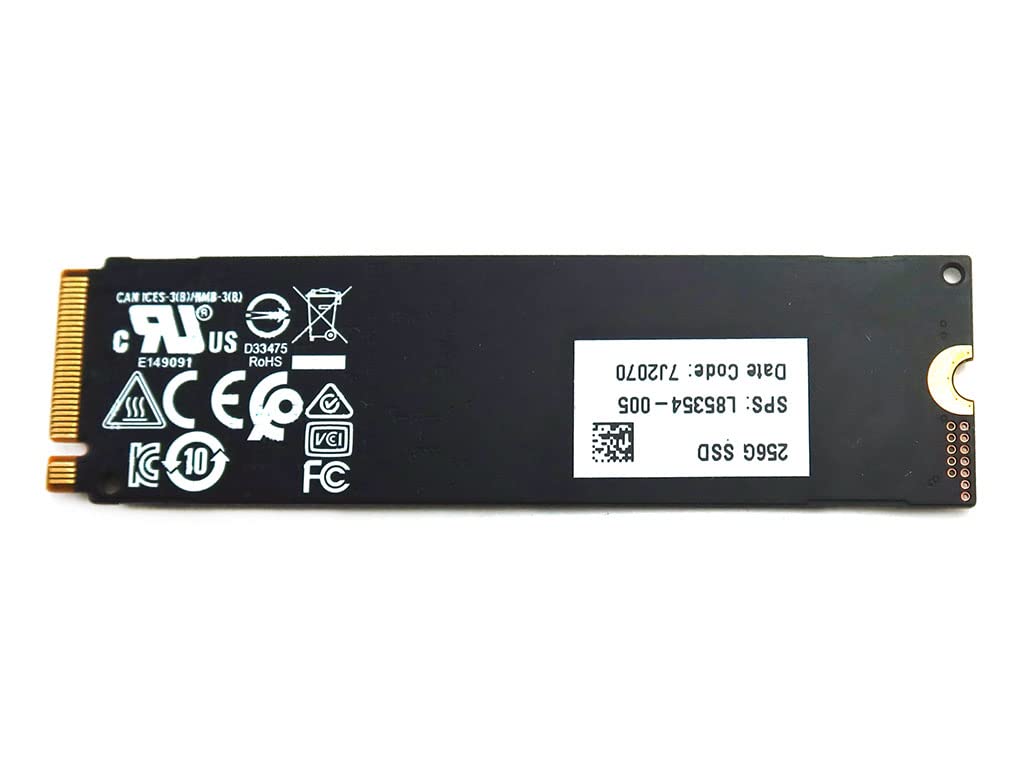 Solid State Drive MZVLQ256HAJD-000H1 Compatible Replacement Spare Part for Samsung PM991 MZ-VLQ2560 256GB TLC M.2 2280 NVMe PCIe Gen3 x4 SSD