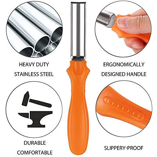 Pumpkin Carving Kit Tools,Halloween Pumpkin Decorating Kit Carving Knife - 8PCS Pumpkin Sculpting Tools Professional Stainless Steel Heavy Duty Knife Pumpkin Carving Sets