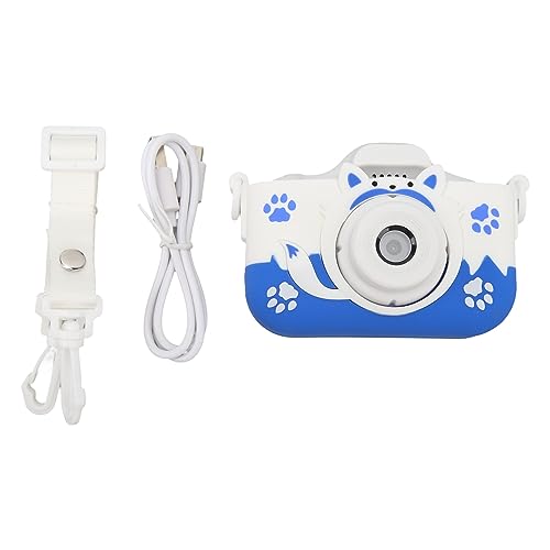 Kids Camera, 40MP Photo USB Charging Autofocus Children Camera 2in IPS Screen for People Aged 6 and Above for Party (Blue)