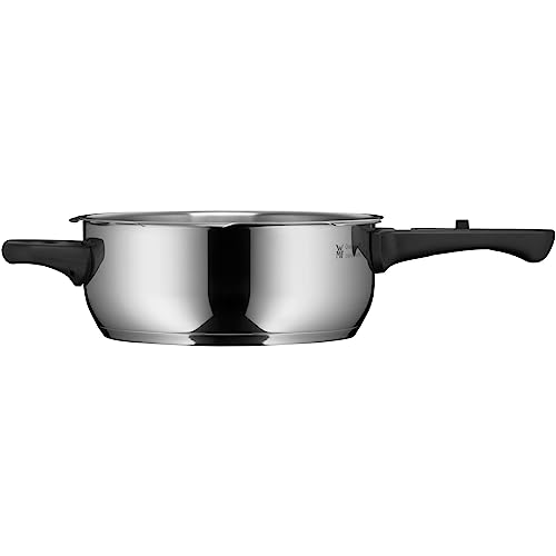 WMF Perfect Pressure Cooker Base Induction 3 Litres Pressure Cooker without Lid Polished Cromargan Stainless Steel