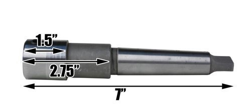 Steel Dragon Tools Magnetic Drill MT3 3/4in. Weldon Shank Adapter with Morse Taper fits High Speed Steel Annular Cutters