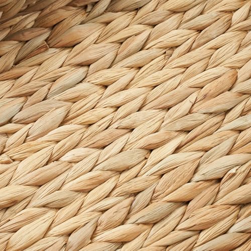 Water Hand-Woven Rectangular Storage Basket Storage Basket Storage Basket Indoor and Outdoor Goods Tray Decorative Baskets
