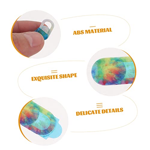 SOLUSTRE Phone Camera Cover 4pcs Color Laptop A Cover Privacy Slide Blocker Webcam Camera Protective Cell Phone Camera Cover