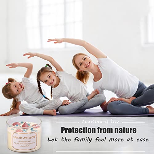 STONE OF LIFE Crystal Aromatherapy Candle, Gorgeous Candle, Great Gift for Chakra Purification, Home Yoga, Bath Therapy