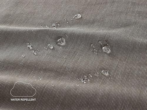 KNQR Mens Performance Quick Dry 4way Stretch Regular Fit All-Terrain Active Training Hybrid Shorts Ash Gray 40
