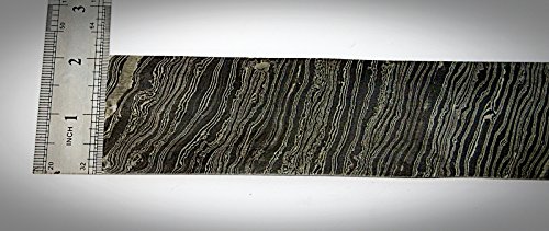 Poshland DBD-58 CUSTOM HANDMADE DAMASCUS STEEL BILLET/BLANK BLADE MAKING BAR (TWIST)