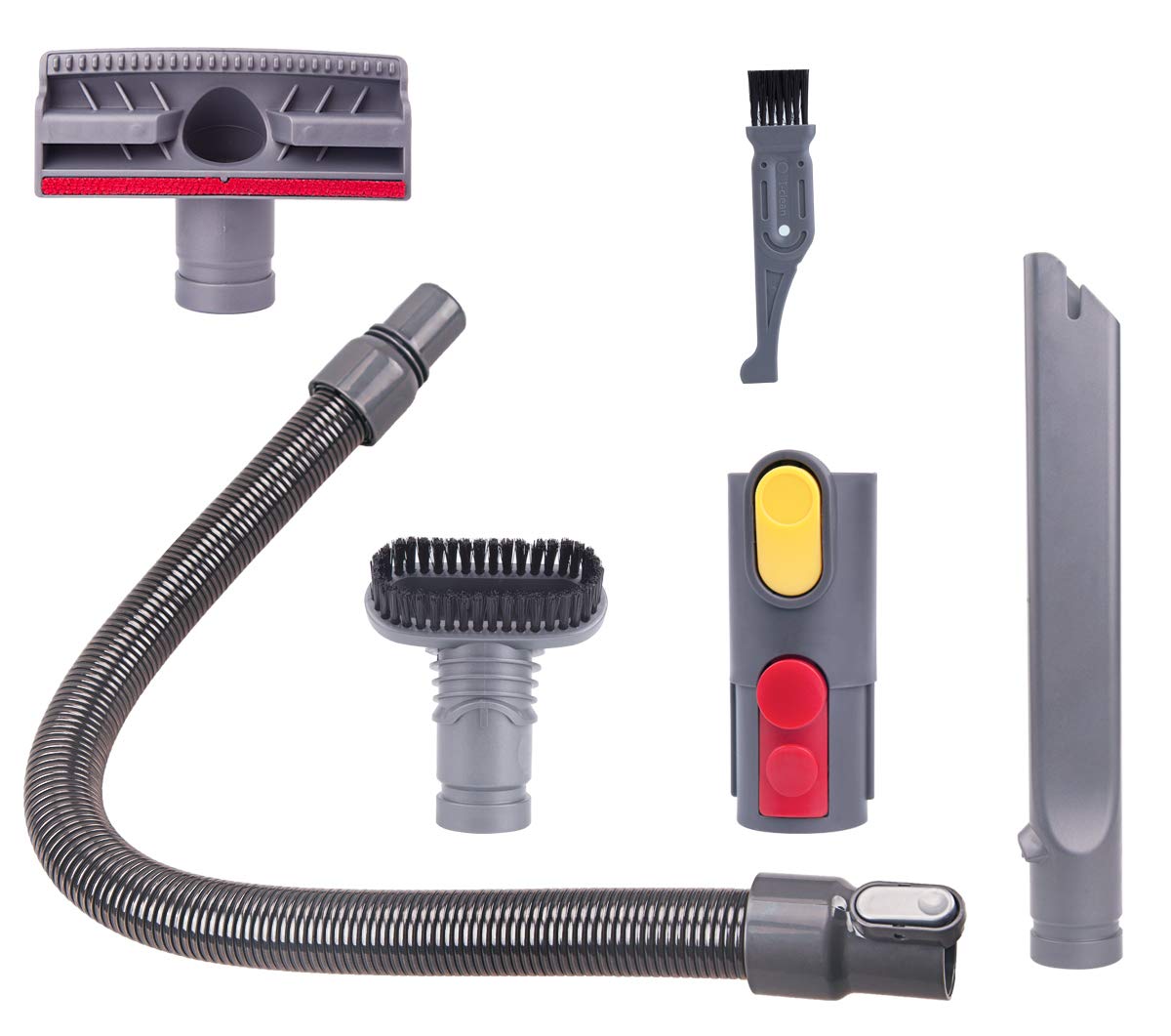 I clean 7packs Dyson v7 attachments, Compatible with Dyson V8, V8 Absolute,V7,V6,DC59,DC44,DC35,DC24,DC16,DC62,DC39,V10, V10 Absolute, V11Animal Cord-Free Vacuum Parts