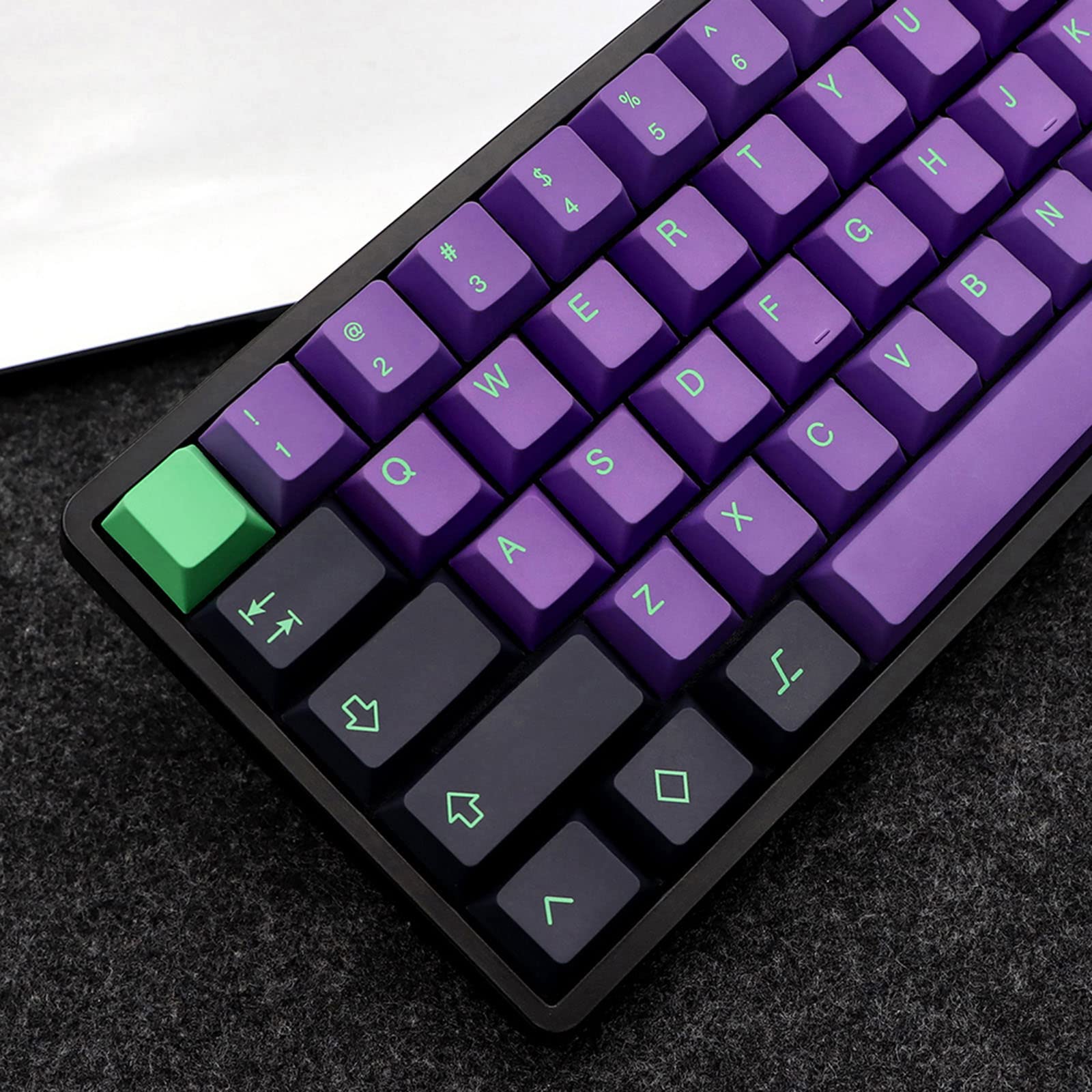 T-HOT 135 Keys DYE-SUB Keycap Profile EVA Custom Keycaps for Switches Gaming Mechanical Keyboard Multi-Language pbt keycaps Japanese Profile Russian Korean English