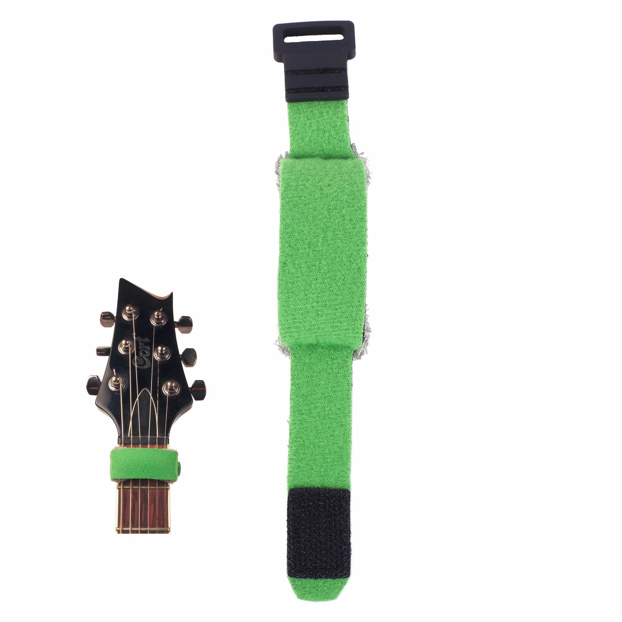 LMWKUN Guitar String Muter Guitar Noise Reducer Dampener Universal Guitar Fretboard Muting Wraps Suitable for Electric Acoustic Classic Guitar Bass Musical Instrument Accessories(dragon)