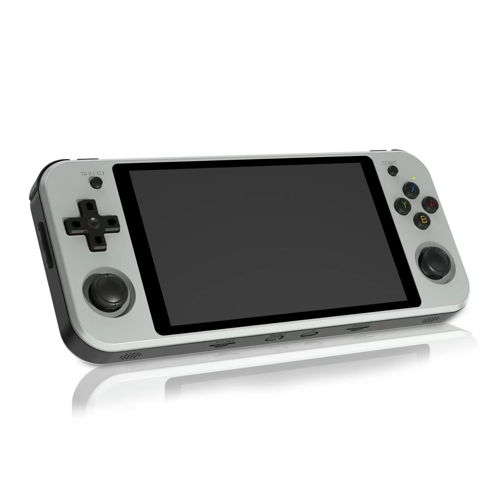 RG552 Android Open Source Dual-System Handheld with 5.36-inch Touch Screen, high-Speed EMMC 5.1 and 16G Linux System, 6400mAh Battery, Maximum Load 5A Charging Cable 1.5 Hours Full (Gray, 16G+64G)
